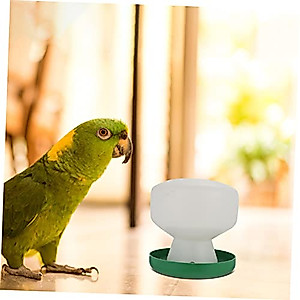 2pcs Nipple Tool Holder Nippler Bird Bowl Pet Waterer Finch Cockatiel Drinker Accessories Auto Plastic Supplies As Feeder Chinchilla Shown Autodrinker Quail Automatic Chicken