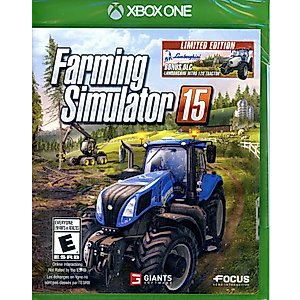 Farming Simulator 15 - Limited Edition w/ Bonus DLC Lamborghini Nitro 120 Tractor