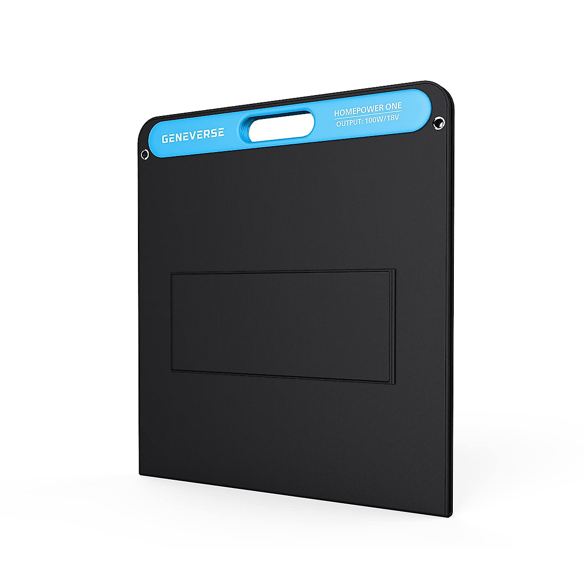 Geneverse 100W Portable Solar Panel Generator for USB Devices, 9lbs with 1X USB-A, 1X USB-C (Each), Water Resistant, Fast Solar Charging for Camping, Hiking, Cell Phones, Smart Watches, GPS and More