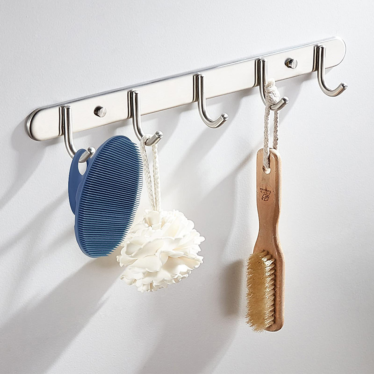 Food-grade Soft Silicone Body Cleansing Brush Shower Scrubber, Gentle Exfoliating and Massage for all Kinds of Skin (Pack of 4)