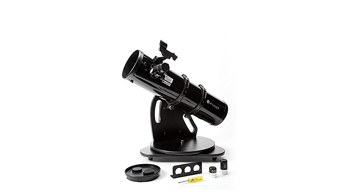 Zhumell Z130 Portable Telescope for Stars & Planets | Easy Setup