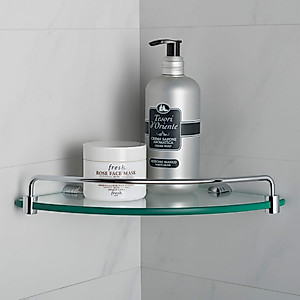 Kraus Elie Corner Bathroom Shelf, Chrome Finish, KEA-18846CH
