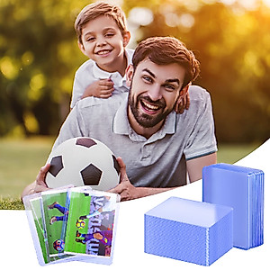 200 Pcs 3 x 4" Top Loader Card Sleeves Trading Card Topload Holder Clear Protective Sleeves Holder for Baseball Card, Sports Cards, Trading Card