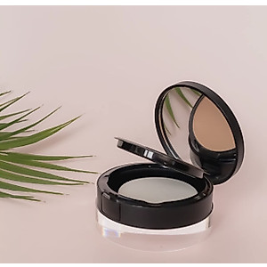 Paraben Free, Vegan, Gluten-free, Cruelty-free, Non GMO, Pressed mineral powder, (Medium Beige)