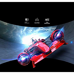 SAMSUNG 32-inch T55 Series - 1000R Curved Monitor: 75Hz, 4ms, 1080p (LC32T550FDNXZA)