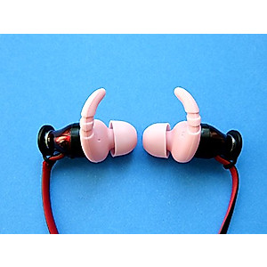 6pcs (PK-NSTB) Left and Right Side Stabilizers Fins Wing Adapters Eartips Compatible with in Ear Earphones with 4mm to 6mm Nozzle Attachment