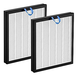 Vital 100S Filter Compatible with LEVOIT Vital 100S Smart WiFi Air Purifie-r, 3-in-1 True HEPA, High-Efficiency Activated Carbon Pre-Filter, Vital 100S-RF, 2 Pack