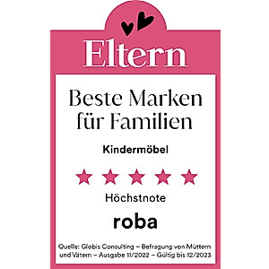 roba Wall Mounted Baby Changing Table, Foldable & Secure Baby Changing Wall Unit White