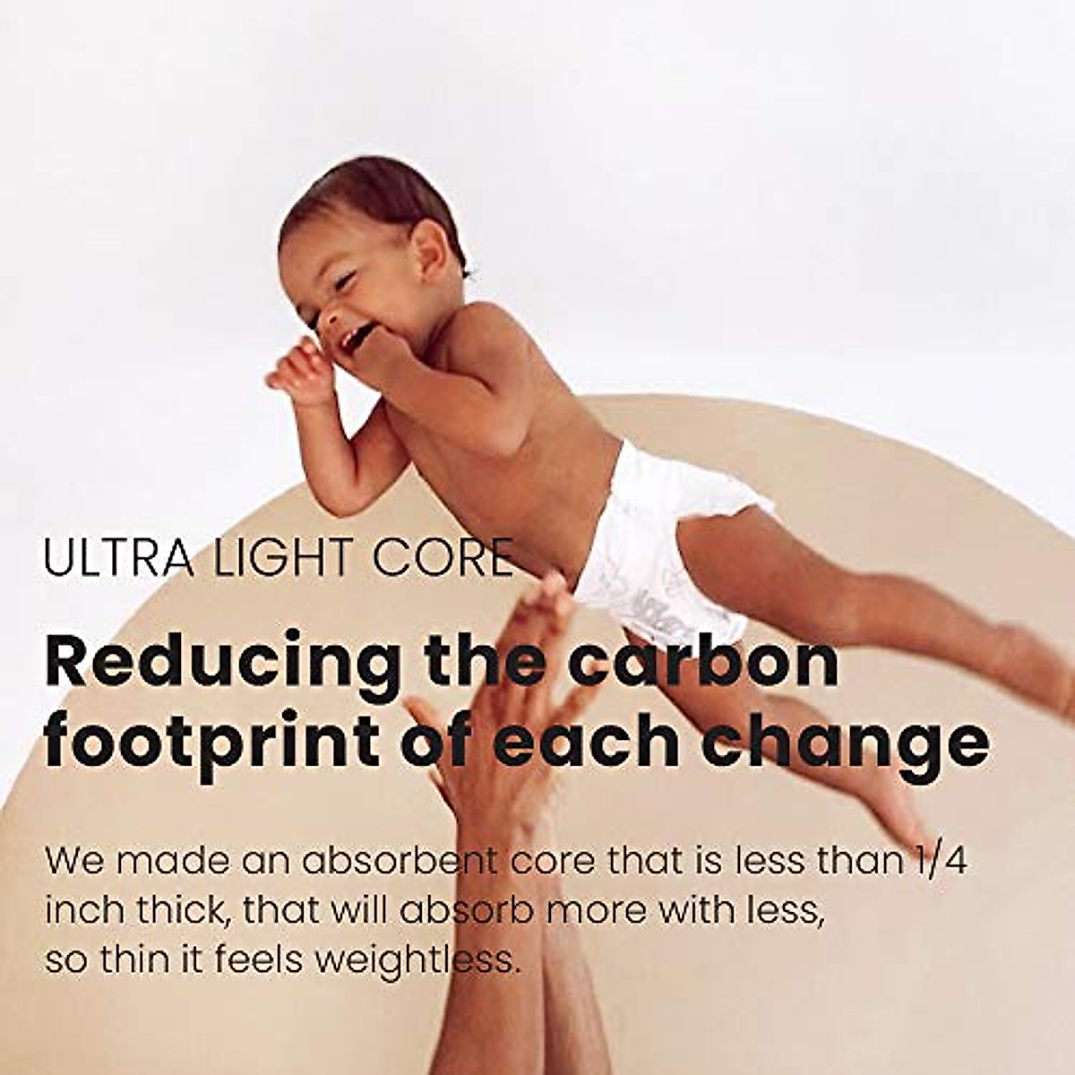 PARASOL Clear+Dry Disposable Diapers | RashShield Protection, Leakproof Design, Hypoallergenic Diaper Set | Size 4 (20-37 lbs) 108 Count