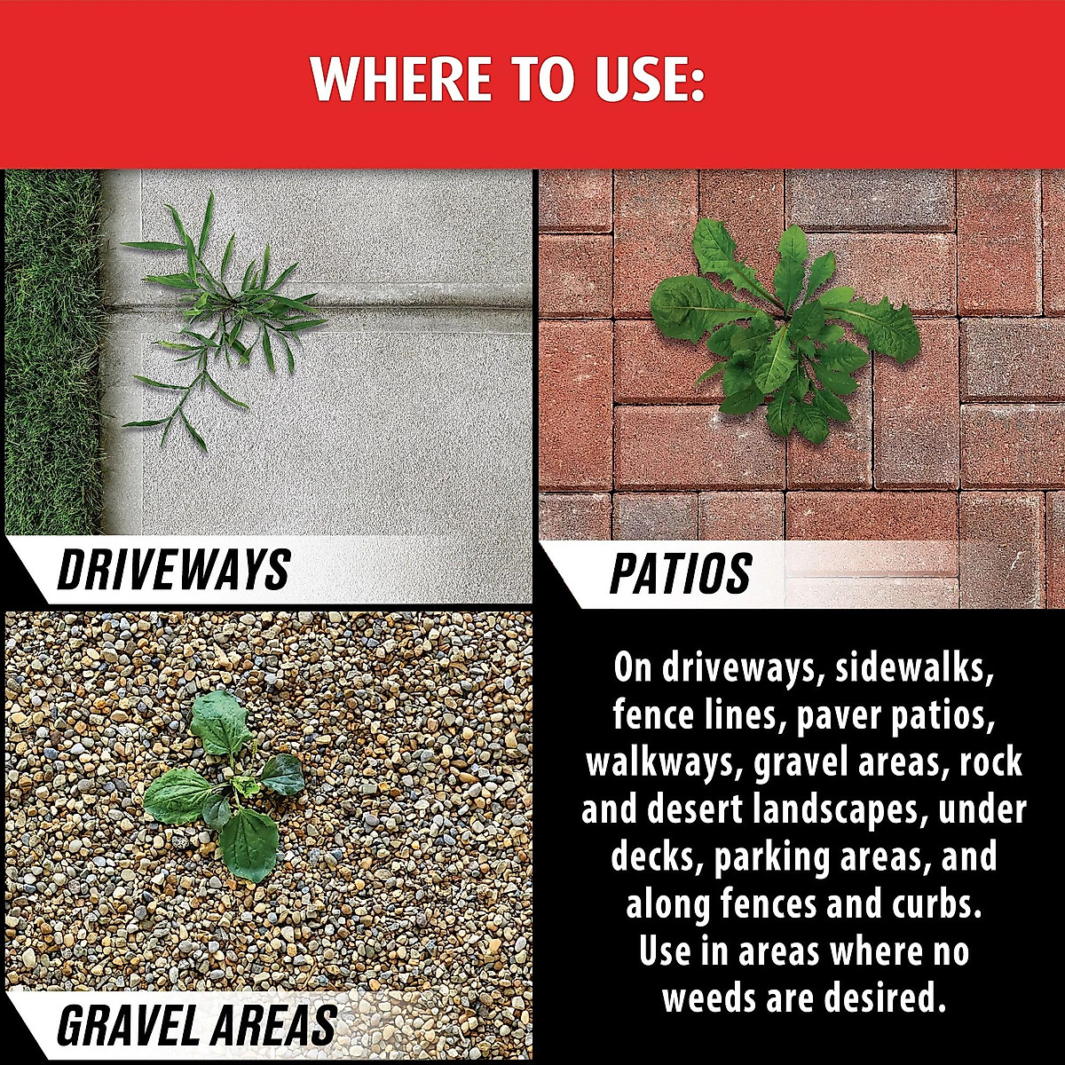 Ortho GroundClear Year Long Vegetation Killer Refill, Kills and Prevents Weeds Up to 12 Months, 1 gal.