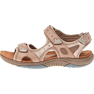 Cobb Hill womens Fiona athletic sandals, Taupe, 8.5 US