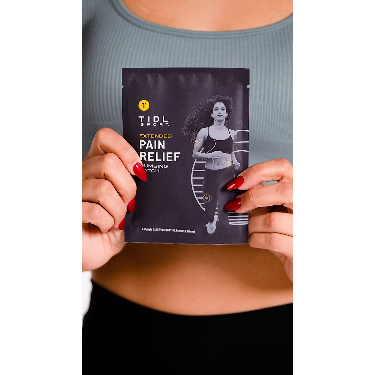 TIDL Extended Relief Pain Patch with Lidocaine and Menthol - Maximum Strength Topical Pain Relief - Deep Fully Body Recovery (5 Patches)