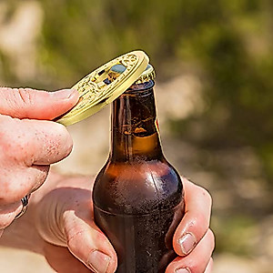 Cabilock 2PCS Olympic NO. 1 Bottle Opener Gold Medal Beer Opener Creative Jar Opener Beer Lid Remover Wine Beer Accessories