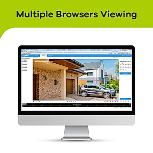 SANNCE 5MP Lite 8 Channel Security Camera DVR, H.264+ Hybrid 5-in-1 Surveillance DVR Recorder, Supports 2MP TVI AHD CVI CVBS Analog IP Security Cameras, Remote Access, Motion Alert (NO Hard Drive)