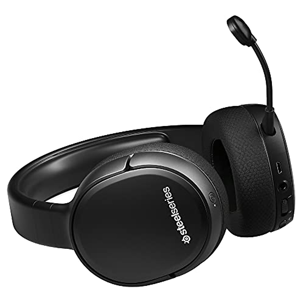 SteelSeries Arctis 1 Wireless - Wireless Gaming Headset - USB-C Wireless - Detachable Clearcast Microphone - for PC, PS5, PS4, Nintendo Switch, Android, Black