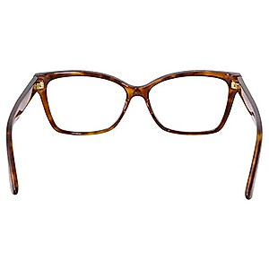 Gucci Gucci-Logo Women's GG0634O 002 Havana Full Rim Rectangular Eyeglasses 55mm
