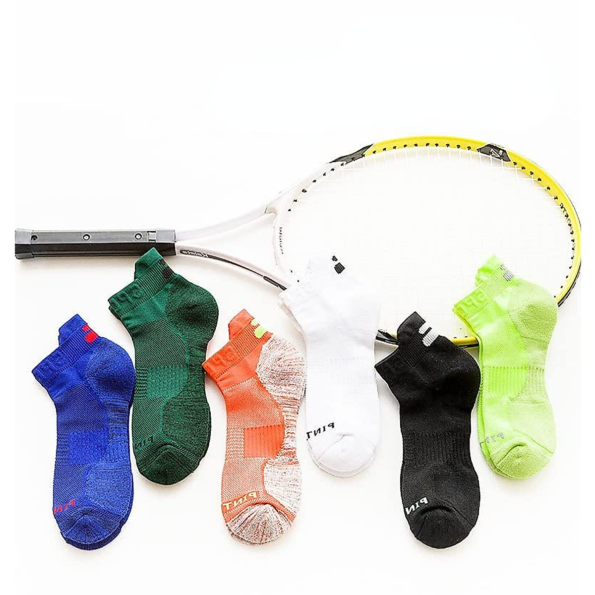 ADILAIDUN 6/12 Pairs Women Athletic Socks No Show,women's Running Ankle Socks Sports Socks Essential Lightweight Size 4-11 (Black-12 Pairs)