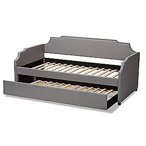 Baxton Studio Daybeds Twin Gray