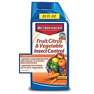 BioAdvanced Fruit, Citrus & Vegetable Insect Control, Concentrate, 32 oz