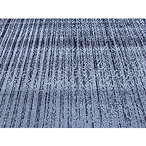 Unique Loom Del Mar Collection Area Rug - Jennifer (10' 6" x 16' 5" Rectangle, Blue/ Navy Blue)