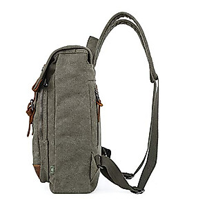TSD Brand Discovery Canvas Backpack (Olive)