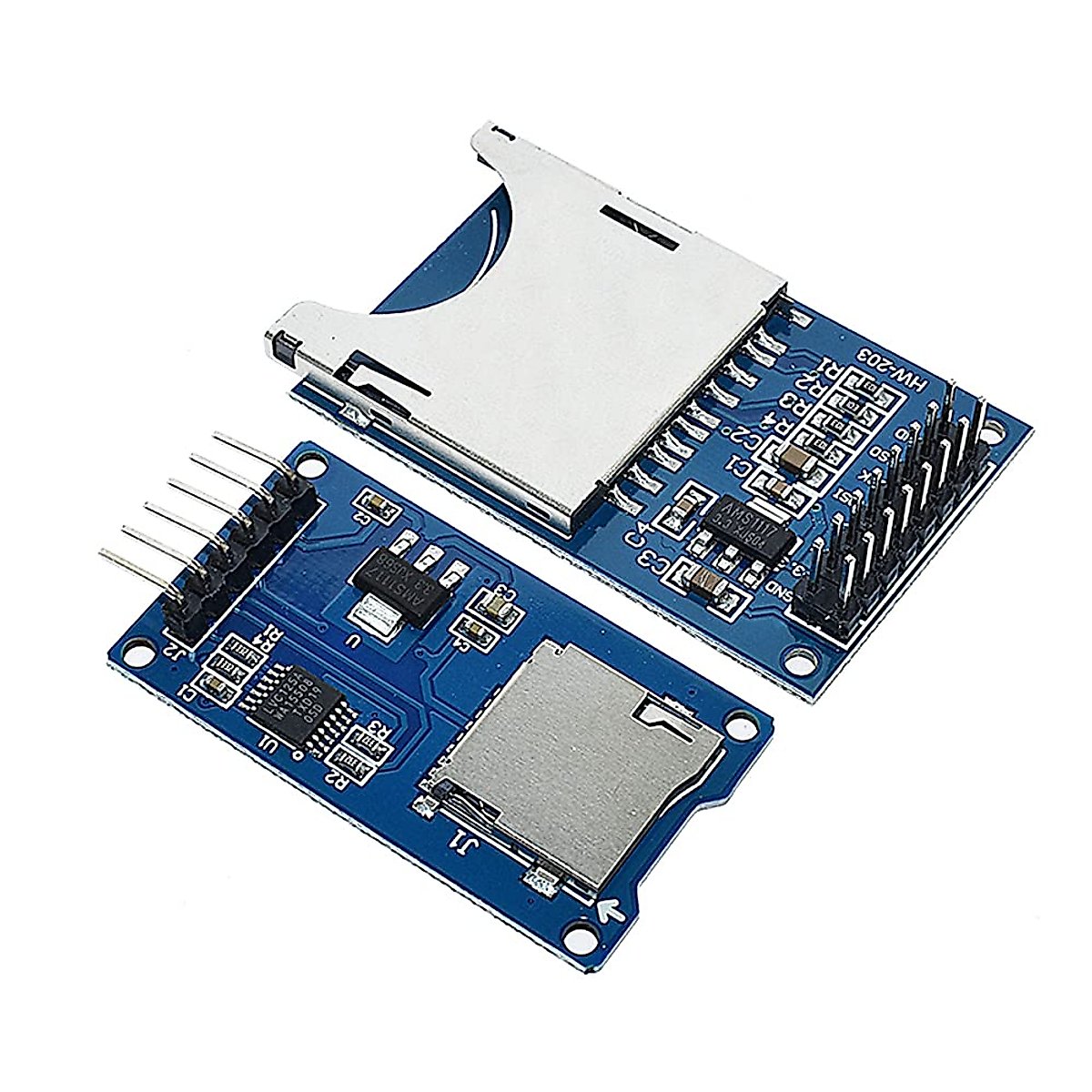 Micro SD Storage Expansion Board Micro SD TF Card Memory Shield Module SPI Suitable for Arduino Promotion-TF Module