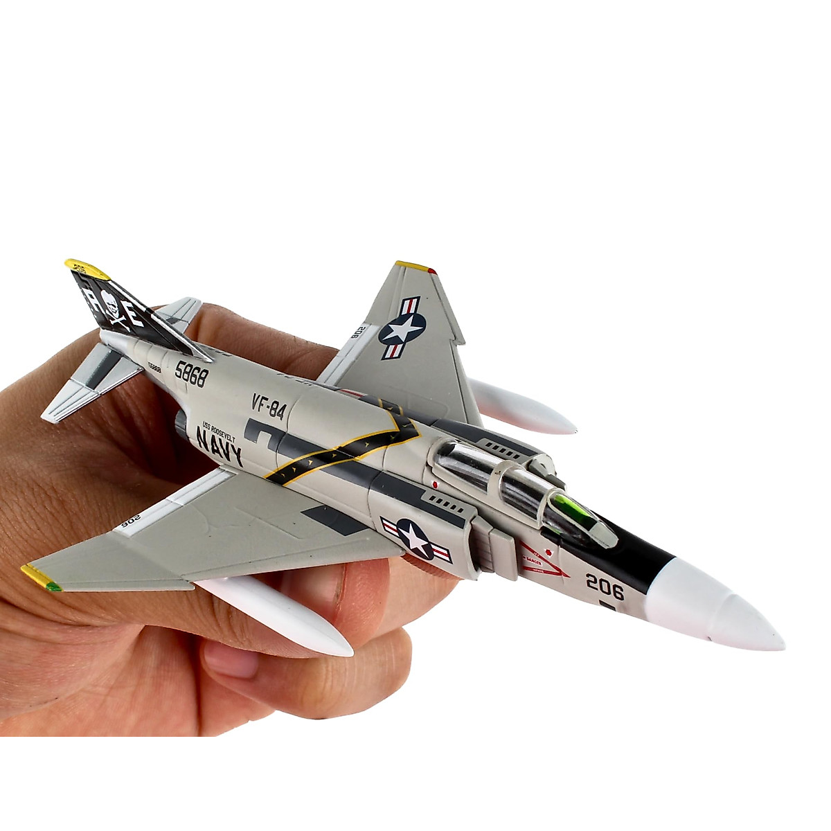 Daron Postage Stamp F4 Phantom II 1/155 Jolly Rogers VFA-84