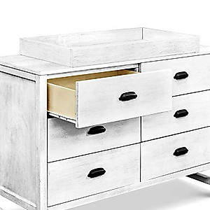 DaVinci Fairway 6-Drawer Double Dresser in Cottage White