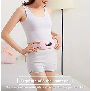 NGP Portable Cordless Heating Pad, Electric Waist Belt Device, Fast Heating Pad, Menstrual Heating Pad for Cramps and Back Pain, Wireless Heating Pad, Back or Belly Heating Pad for Women and Girl