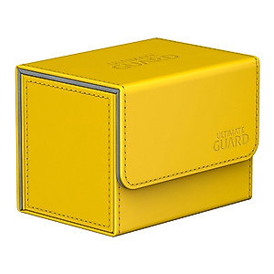 Ultimate Guard Deck Box: Sidewinder 80+ ChromiaSkin Yellow