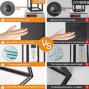 Dusk to Dawn Outdoor Light Fixtures Wall Mount, Sensor Porch Lights, Anti-Rust Wall Light, Exterior Wall Sconce Lighting, Wall Lamp, Waterproof Wall Lantern for Doorway, Garage, 2-PACK (Bulb Included)