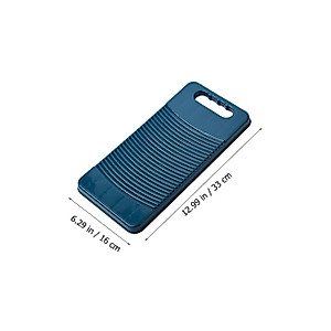 FONDOTIN 3pcs mini washboard Household Washing Board wash board small washboard for hand washing clothes small washing boards washing washboard plastic color contrast child coat board pp