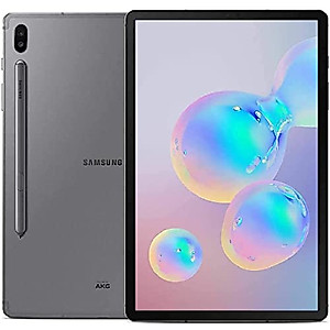 Samsung Galaxy Tab S6 10.5 inches SM-T867V WiFi + Verizon LTE 128GB Tablet (Renewed)