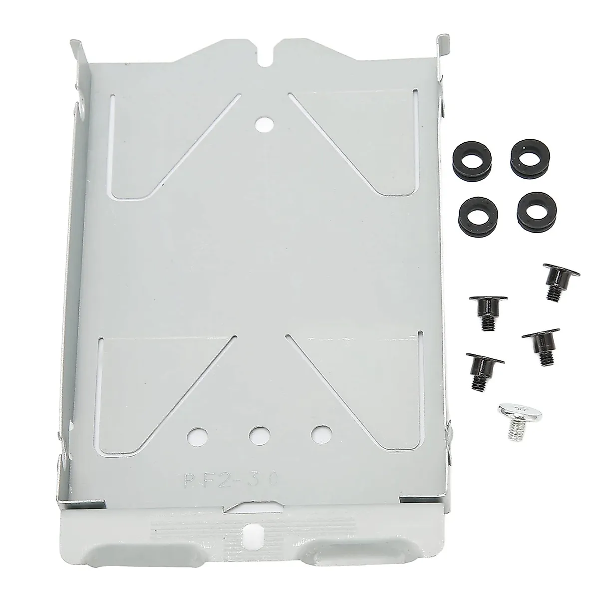 Internal Hard Disk Drive Mounting Bracket Kit for PS4 1200,Game HDD Tray Metal Ultra Thin Replacement Game Console Hard Disk Drive Bracket,with Screw Accessory