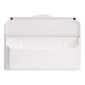 Whitehall 16602 Colonial Wall Mailbox, White