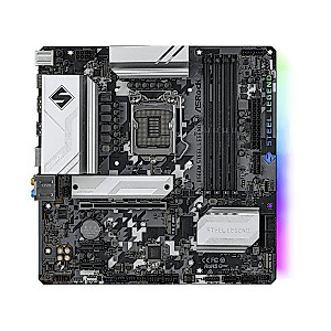 ASRock B560M Steel Legend Compatible with Intel 10th and 11th Generation CPU (LGA1200) B560 Chipset MicroATX Motherboard