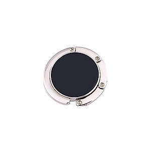 JISEN Portable Handbag Hanger Table Bar Purse Instant Swivel Top Foldable Hook Starry Night