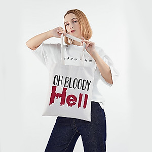 Tampon Tote Bag Period Pouch Sanitary Holder Oh Bloody Hell Bag Gifts For Best Friend (Oh Bloody Hell Tote B)
