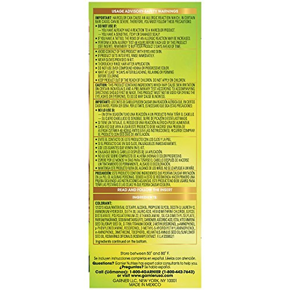 Garnier Nutrisse Nourishing Hair Color Creme, 83 Medium Golden Blonde (Cream Soda) (Packaging May Vary)