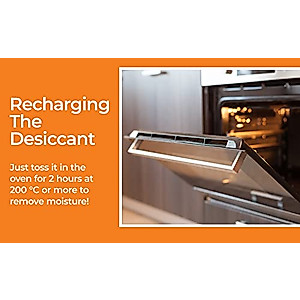 Filament Drying Desiccant (3 Pack) by Slice Engineering | 10X More Powerful Than Silica Gel | Infinitely Rechargeable | Prevent Wet Filament | Fits Perfectly Inside Spools | Made in The USA