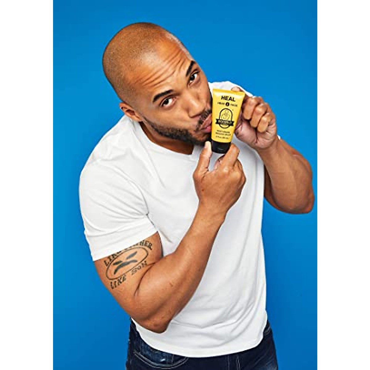 Bee Bald HEAL Post Shave Healing Balm & Bee Bald SHAVE Premium Shave Cream Bundled Together For Less!