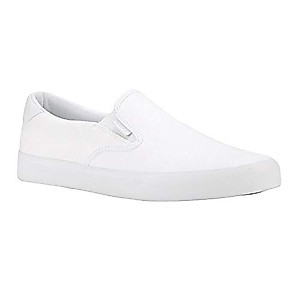 Lugz Mens Clipper Slip On Sneakers Shoes Casual - White - Size 8.5 M