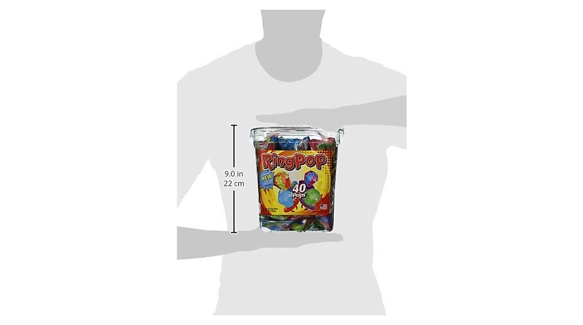 Ring Pop Hard Candy Variety Pack - 44 Count