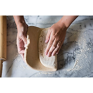 Fox Run 3829 Marble Pastry Board White, 16 x 20 x 0.75 inches