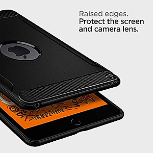 Spigen Rugged Armor Designed for iPad Mini 5 Case (2019) - Black