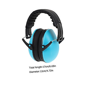 NOLITOY Noise Reduction Soft and Comfortable Sound Insulation Headphones for and Travel Safety Ear Muffs for Sky