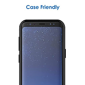 JETech Screen Protector for Samsung Galaxy S8 (NOT for S8+), TPU Ultra HD Film, Case Friendly, 2-Pack