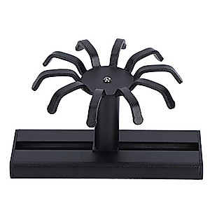 Wall Mounted Hook Rack Hanger, Rotating Removable Hooks Spatula Spoon Hanging Storage Holder Kitchen Supplies (Single Without Hook)