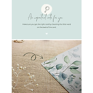 Joli Coon Pregnancy announcement scratch card - You are going to be an aunt - Baby announcement with envelope - Eucalyptus