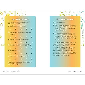 Growth Mindset Journal for Boys: A Space to Embrace Challenges, Set Goals, and Dream Big